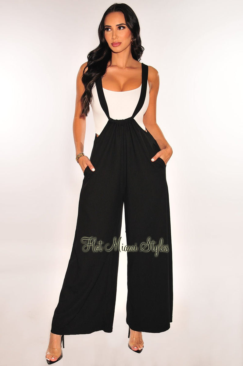 HMS Essential: White Sleeveless Round Neck High Cut Bodysuit – Hot ...